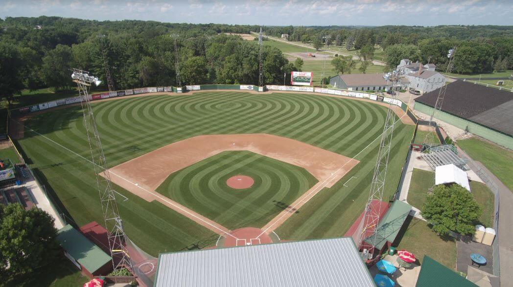 Baseball Grass Patterns